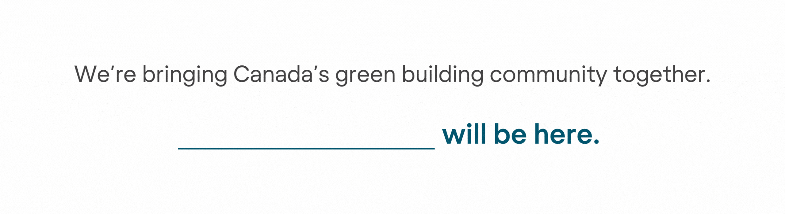 Building Lasting Change - Canada Green Building Council (CAGBC)