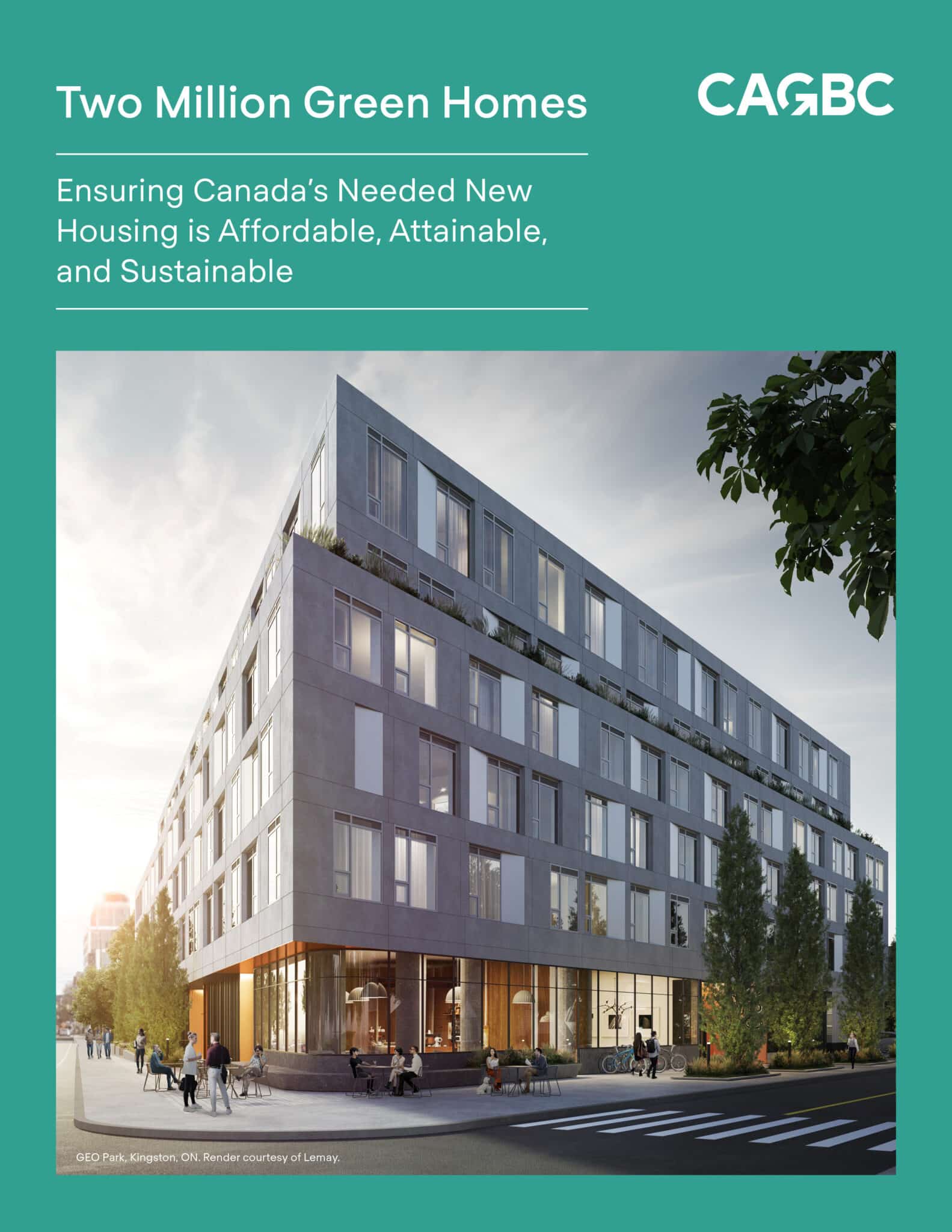 Two million green homes: Canada needs quality affordable housing